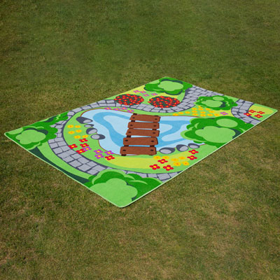 Back to Nature Garden Outdoor Mat - 3m x 2m MAT1122 | Primary ICT