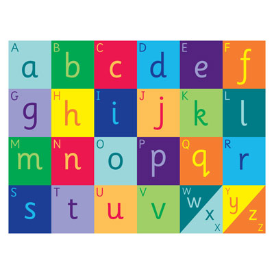 Alphabet Rectangular Carpet - 2m x 1.5m MAT1060 | Primary ICT