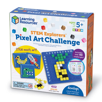 STEM Explorers: Pixel Art Challenge LER9463 | Primary ICT