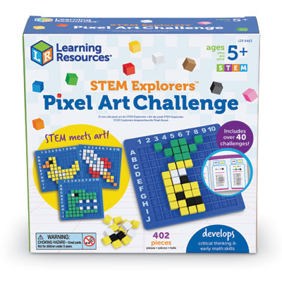 STEM Explorers: Pixel Art Challenge LER9463 | Primary ICT