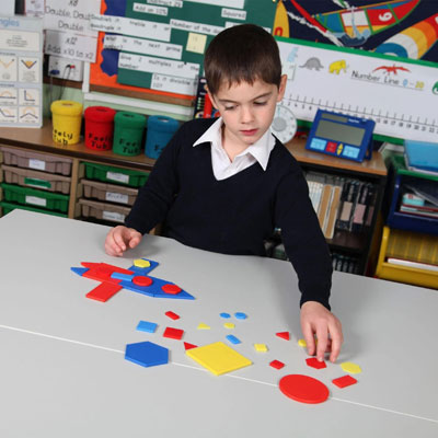 Attribute Blocks Desk Set - Set of 60 Pieces EDX19560 | Primary ICT