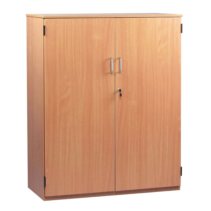 School Storage Cupboard: Height 1250mm - with Lockable Doors MEQ1250C ...
