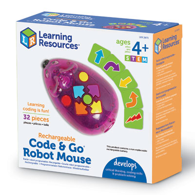 Rechargeable Code & Go Programmable Robot Mouse Set - 31 Pieces - by ...