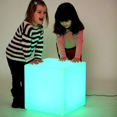Sensory Mood Light Cube - 400mm CD75544 | Primary ICT
