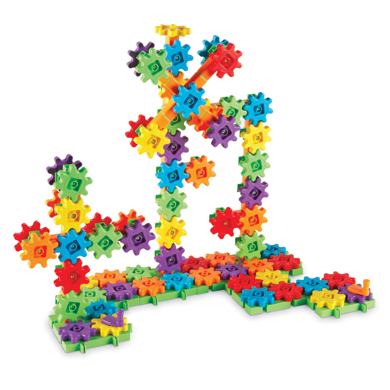 Gears! Gears! Gears! Super Building Set - 150 Pieces - by Learning ...