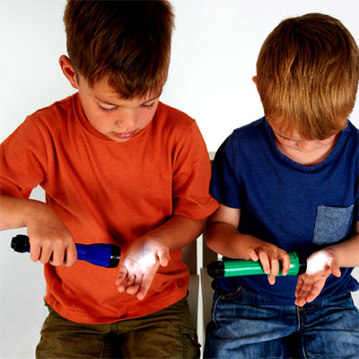 Classroom Torch Set - Set of 12 - in 4 Colours CD48012 | Primary ICT