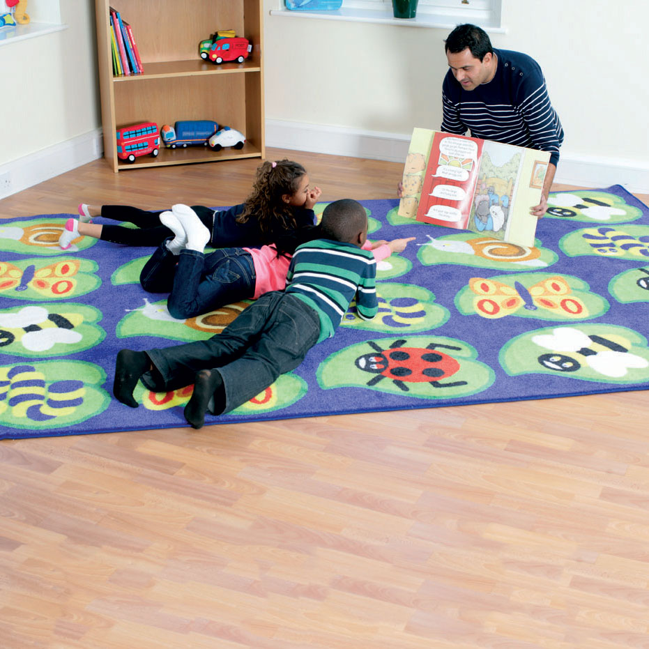 Back to Nature 20 Bug Placement Carpet - 3x2m MAT077 | Primary ICT