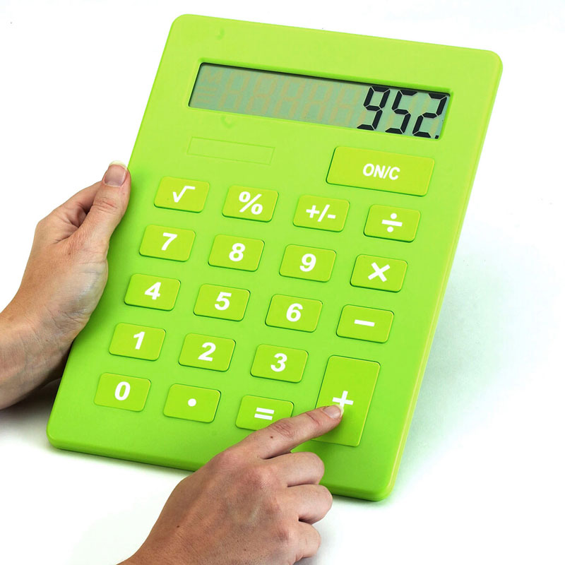 Buy Giant A4 Calculator (Pack of 6) | Primary ICT Shop for Primary ...
