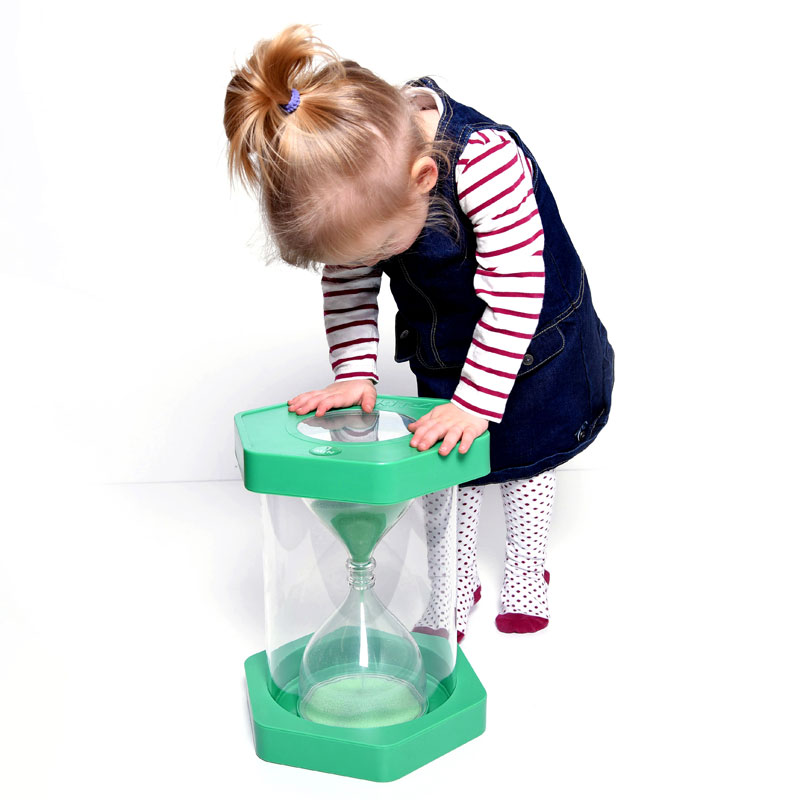 Giant Sit-On ClearView Sand Timer - Green - 1 Minute CD92026 | Primary ICT