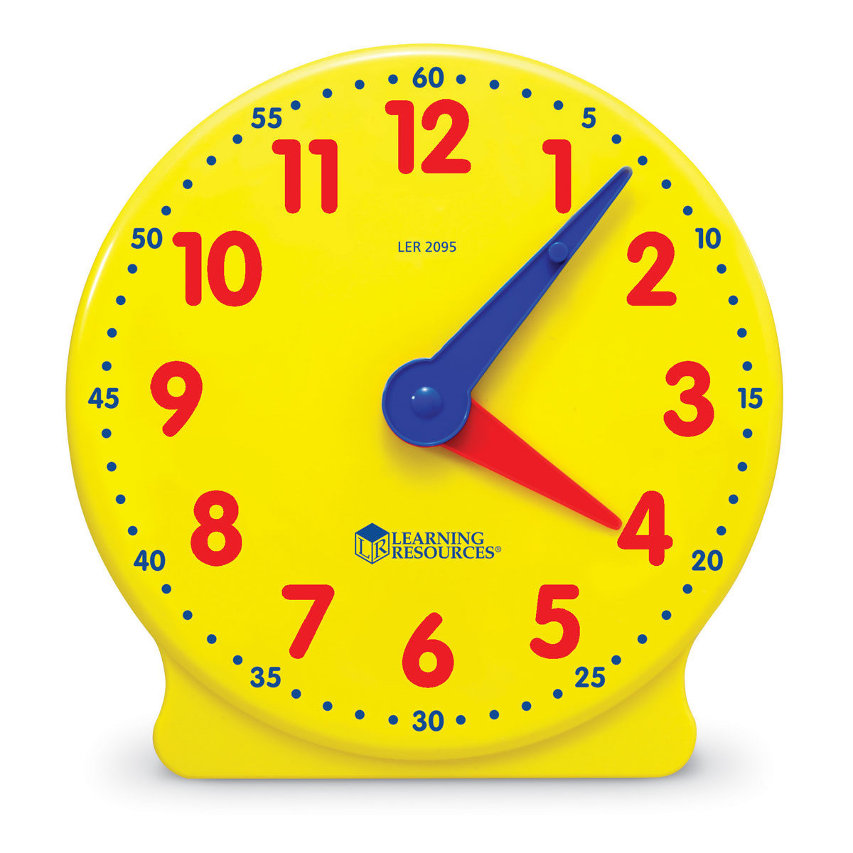 Big Time 12 Hour Geared Student Clock By Learning Resources LER2095 