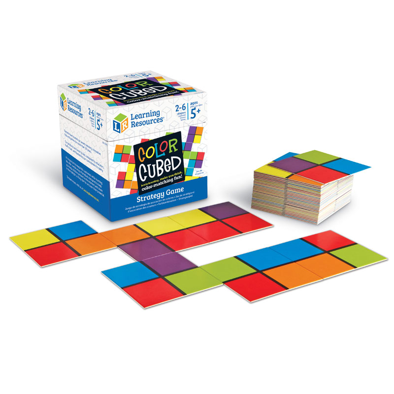 Colour Cubed Strategy Game - by Learning Resources LER9283 | Primary ICT