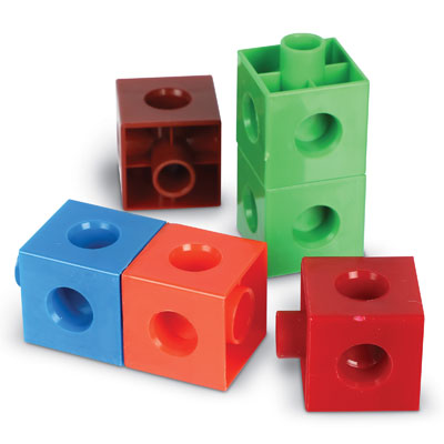 Snap Cubes - Set of 1000 - by Learning Resources LER7586 | Primary ICT