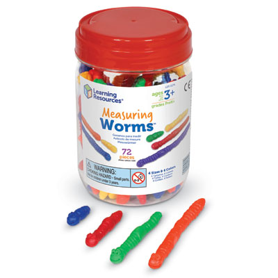 Measuring Worms - Set of 72 - by Learning Resources LER0176 | Primary ICT