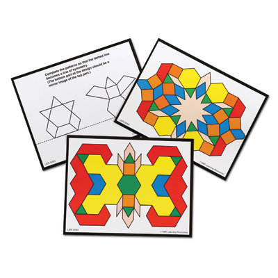 Pattern Block Activity Set - by Learning Resources LER0335 | Primary ICT