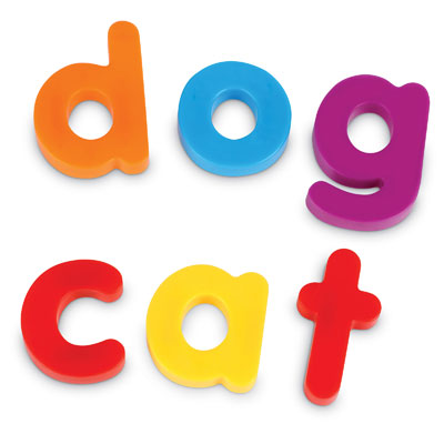 Jumbo Magnetic Lowercase Letters - Set of 40 - by Learning Resources ...