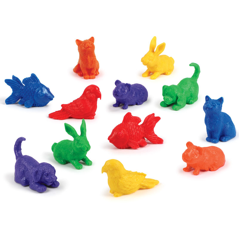 Pet Counters - Set of 72 - by Learning Resources LER0780 | Primary ICT