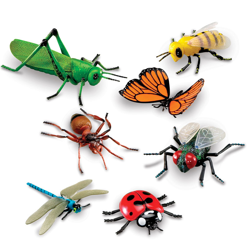 Jumbo Insects - Set of 7 - by Learning Resources LER0789 | Primary ICT