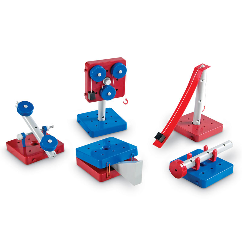 Simple Machines Building Set - Set of 63 Pieces - by Learning Resources ...