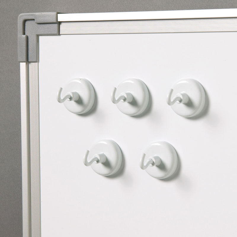 Original White Magnetic Hooks - Set of 5 - by Learning Resources ...