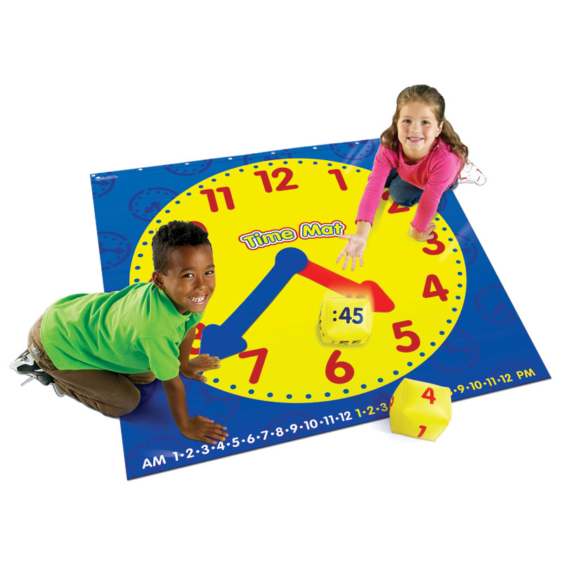 Time Activity Mat - by Learning Resources LER2981 | Primary ICT