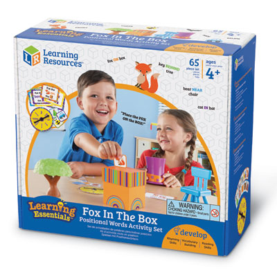 Fox in the Box Positional Words Activity Set - by Learning Resources ...
