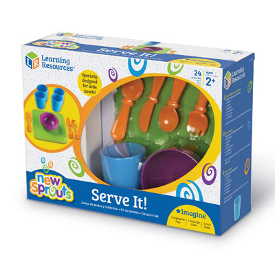 New Sprouts Serve it! - Set of 24 Pieces - by Learning Resources ...