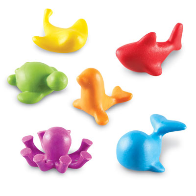 Under the Sea Ocean Counters - Set of 72 - by Learning Resources ...