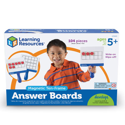Magnetic Ten Frame Boards - Set of 4 - by Learning Resources LER6645 ...