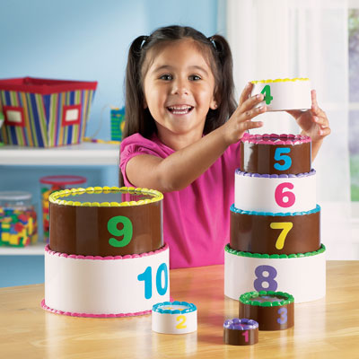 Smart Snacks Stack & Count Layer Cake - by Learning Resources LER7312 | Primary ICT