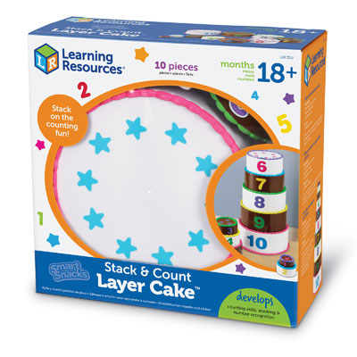 Smart Snacks Stack & Count Layer Cake - by Learning Resources LER7312 | Primary ICT