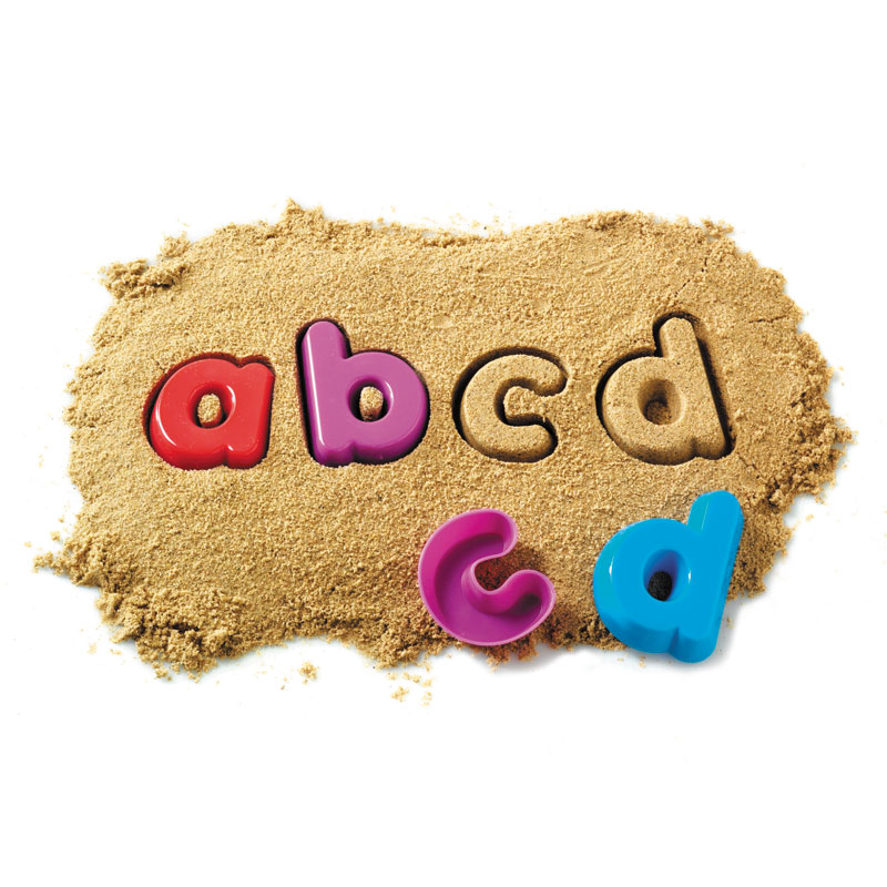 Alphabet Sand Moulds - Lowercase Alphabet - by Learning Resources ...