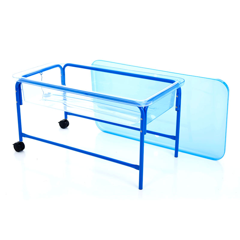 Clear Water Tray - 58cm Height Blue Stand CD72263 | Primary ICT