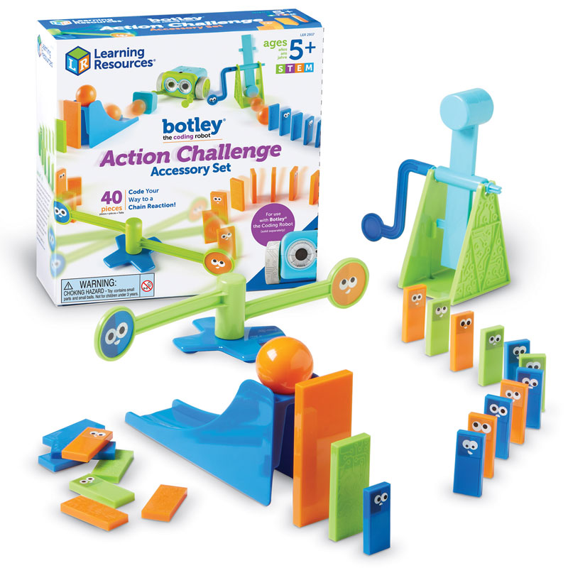Botley the Coding Robot Action Challenge Accessory Set - Set of 40 Pieces LER2937 | Primary ICT