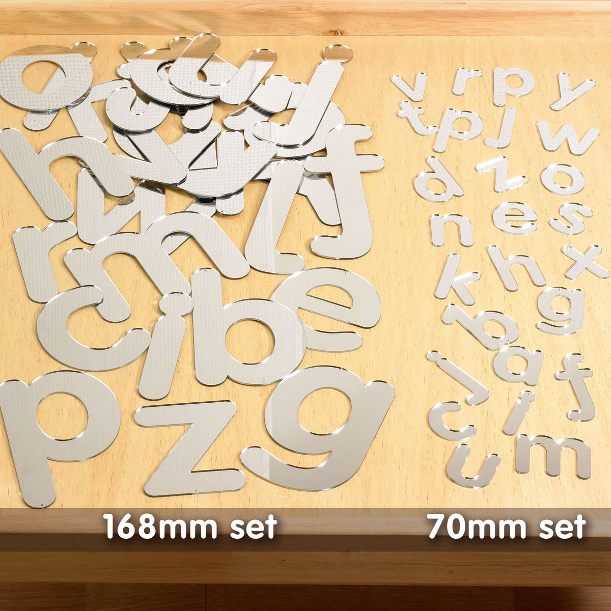 Mirror Letters Large 168mm Set Of 26 CD72403 Primary ICT