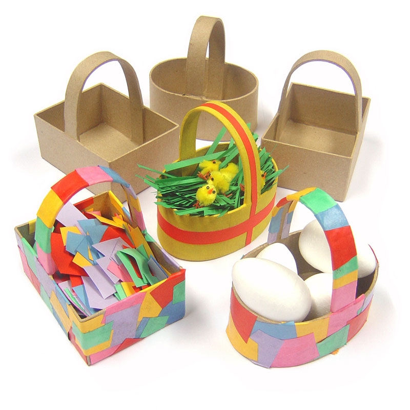 Paper Mache Baskets - Set of 6 MB7071-6 | Primary ICT