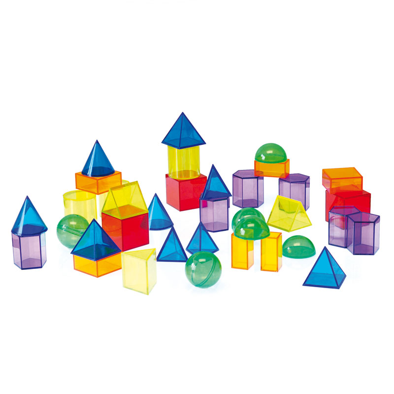 Translucent Geometric Shapes - Set of 36 CD73075 | Primary ICT