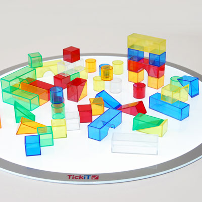 Translucent Colour Blocks - Set of 50 CD73083 | Primary ICT