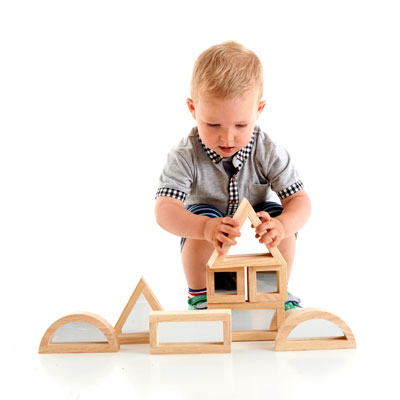 Large Mirror Block Set - Set of 8 CD73376 | Primary ICT