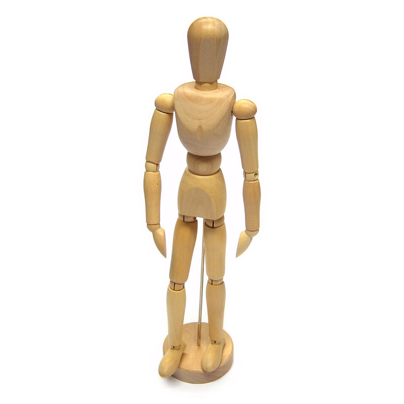 Wooden Manikin - 30cm Tall MB7830 | Primary ICT