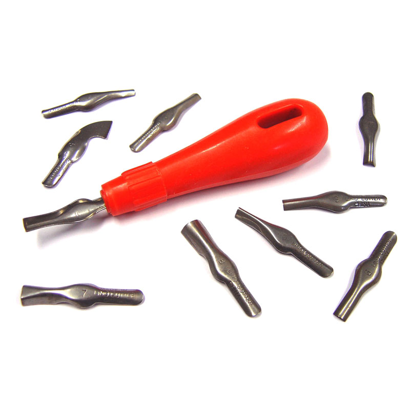 Plastic Handle with 10 Cutter Blades - Cutter Shapes 1-10 MB792-10 ...