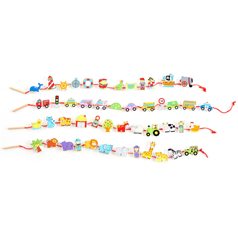 Lacing Blocks - Pack of 4 Sets (including 4 Laces) CD76016 | Primary ICT