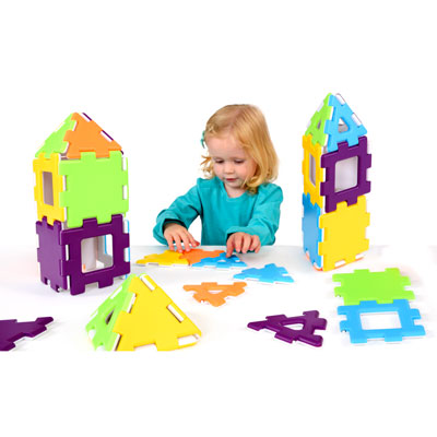 My First Polydron Set - Set of 40 Pieces 95-3000 | Primary ICT