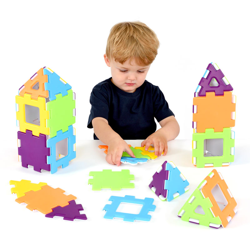 My First Polydron Set - Set of 40 Pieces 95-3000 | Primary ICT