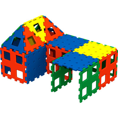 XL Polydron Set 3 - Set of 36 Pieces 70-7110 | Primary ICT