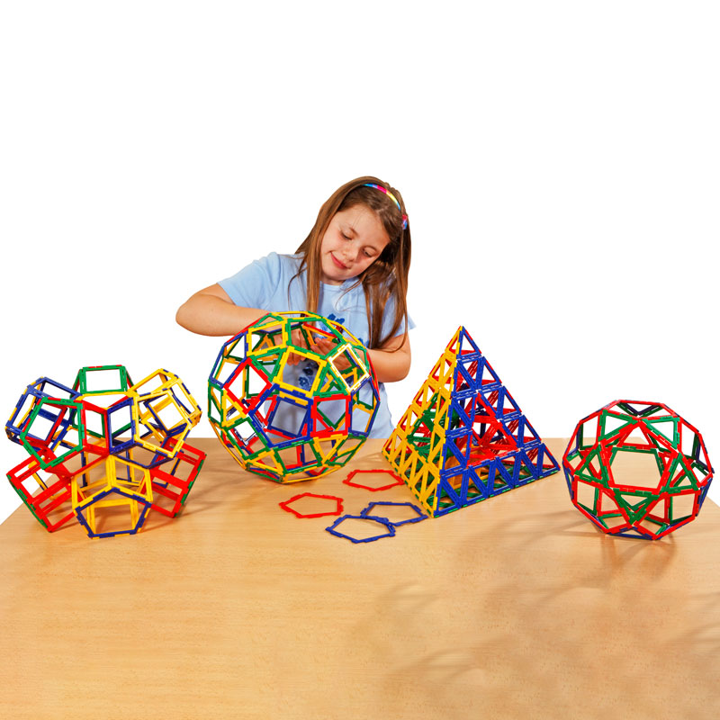 Polydron Frameworks Basic Set - Set of 280 Pieces 10-3005F | Primary ICT