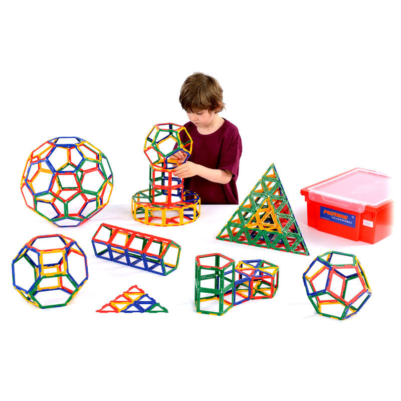 Polydron Frameworks Class Set - Set of 310 Pieces 10-3031F | Primary ICT