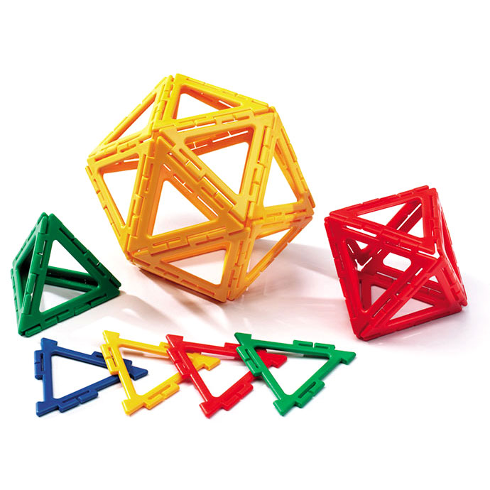 Polydron Frameworks Equilateral Triangles - Set of 160 10-F300 ...