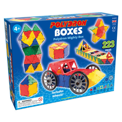 Polydron Mighty Box - Set of 223 Pieces 20-5005R | Primary ICT