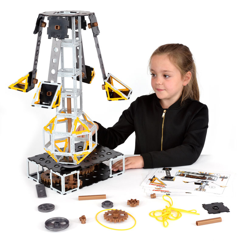 Polydron Engineering Set - Set of 109 Pieces 10-7050 | Primary ICT