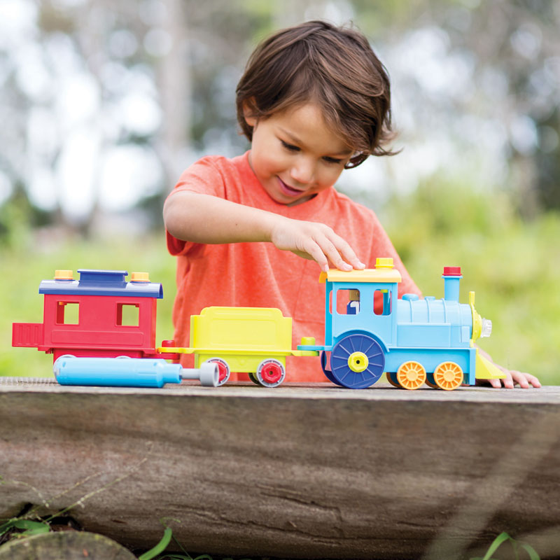 Design & Drill Train - by Educational Insights EI-4175 | Primary ICT